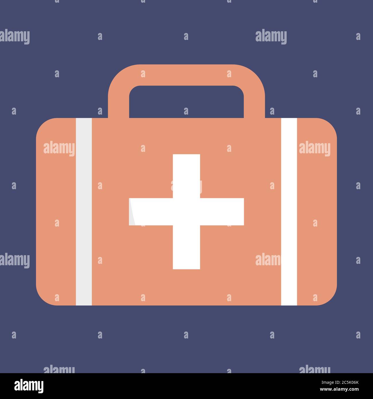 First aid. Icon Medical sign. Vector illustration Stock Vector Image ...