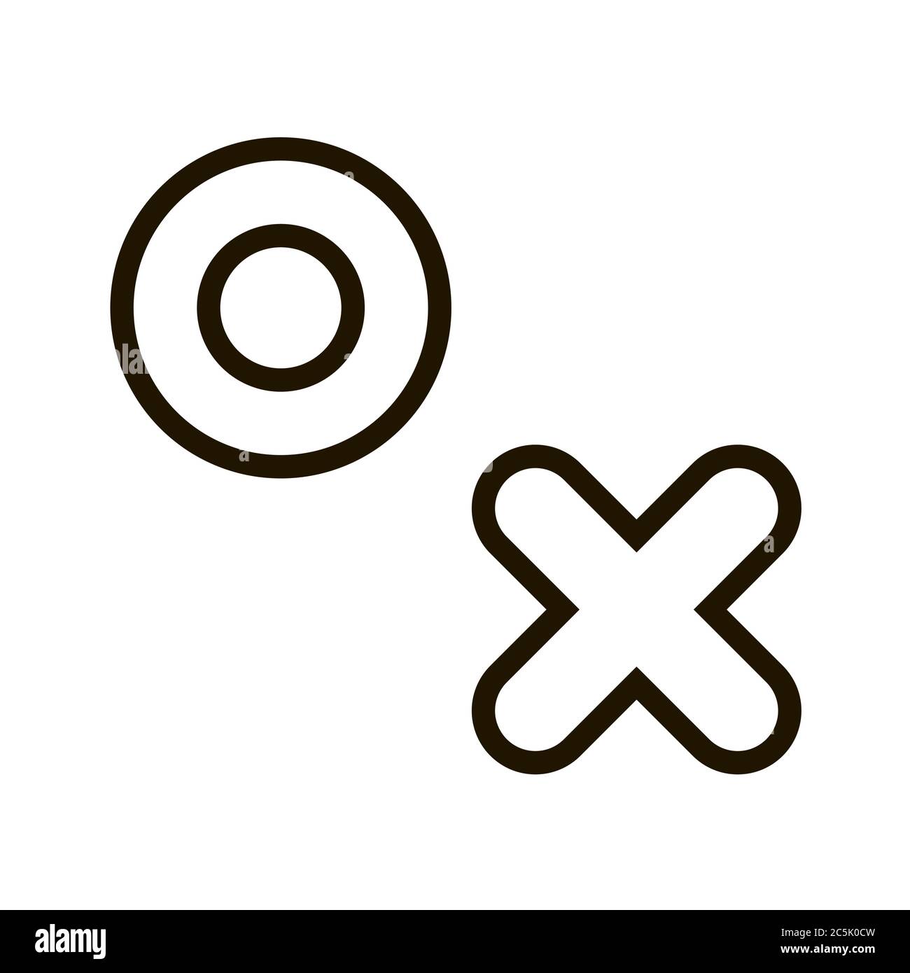 Cross and toe icon on white background. EPS 10. Vector illustration ...