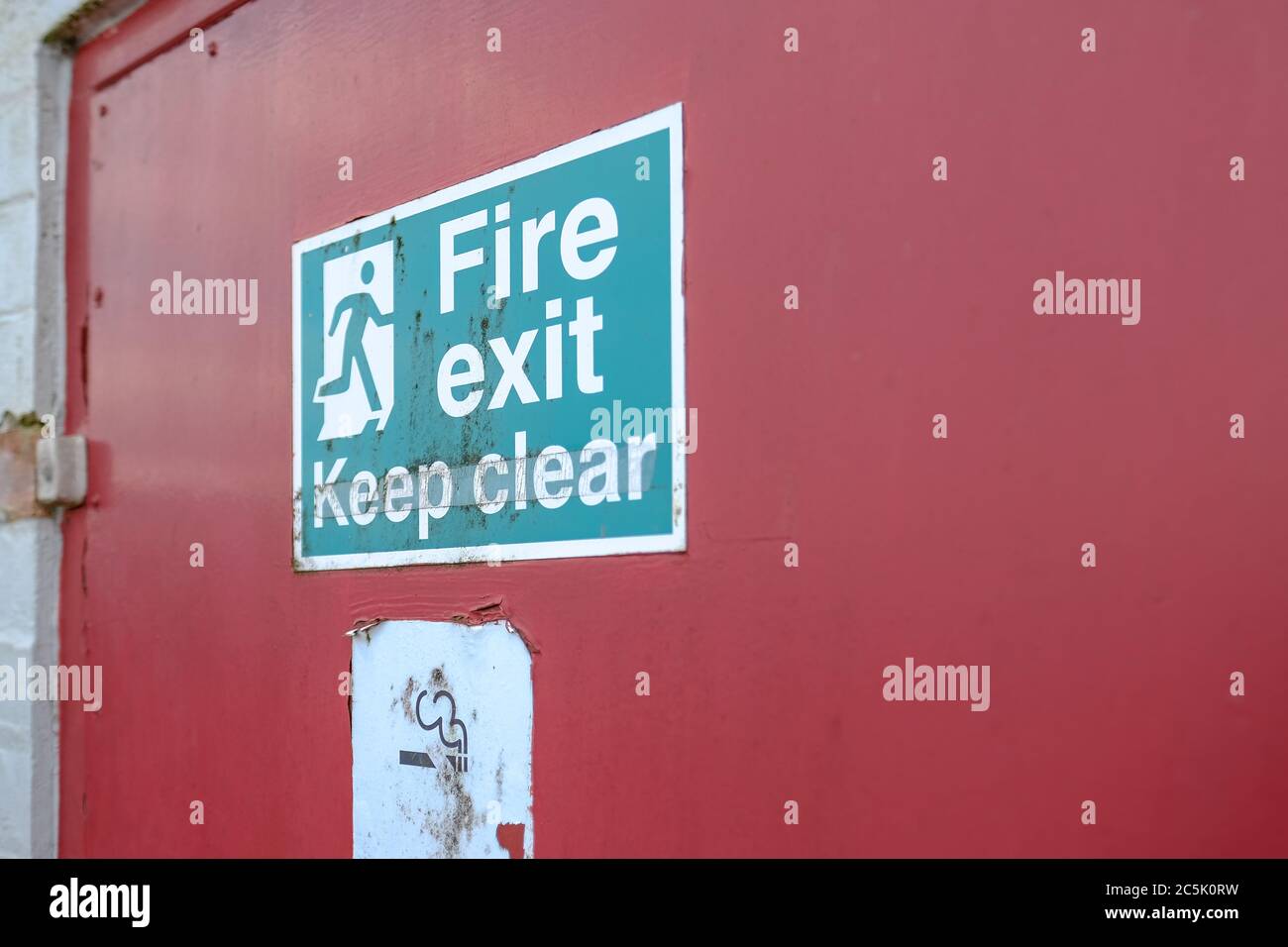 Fire escape exit old warehouse hi-res stock photography and images - Alamy
