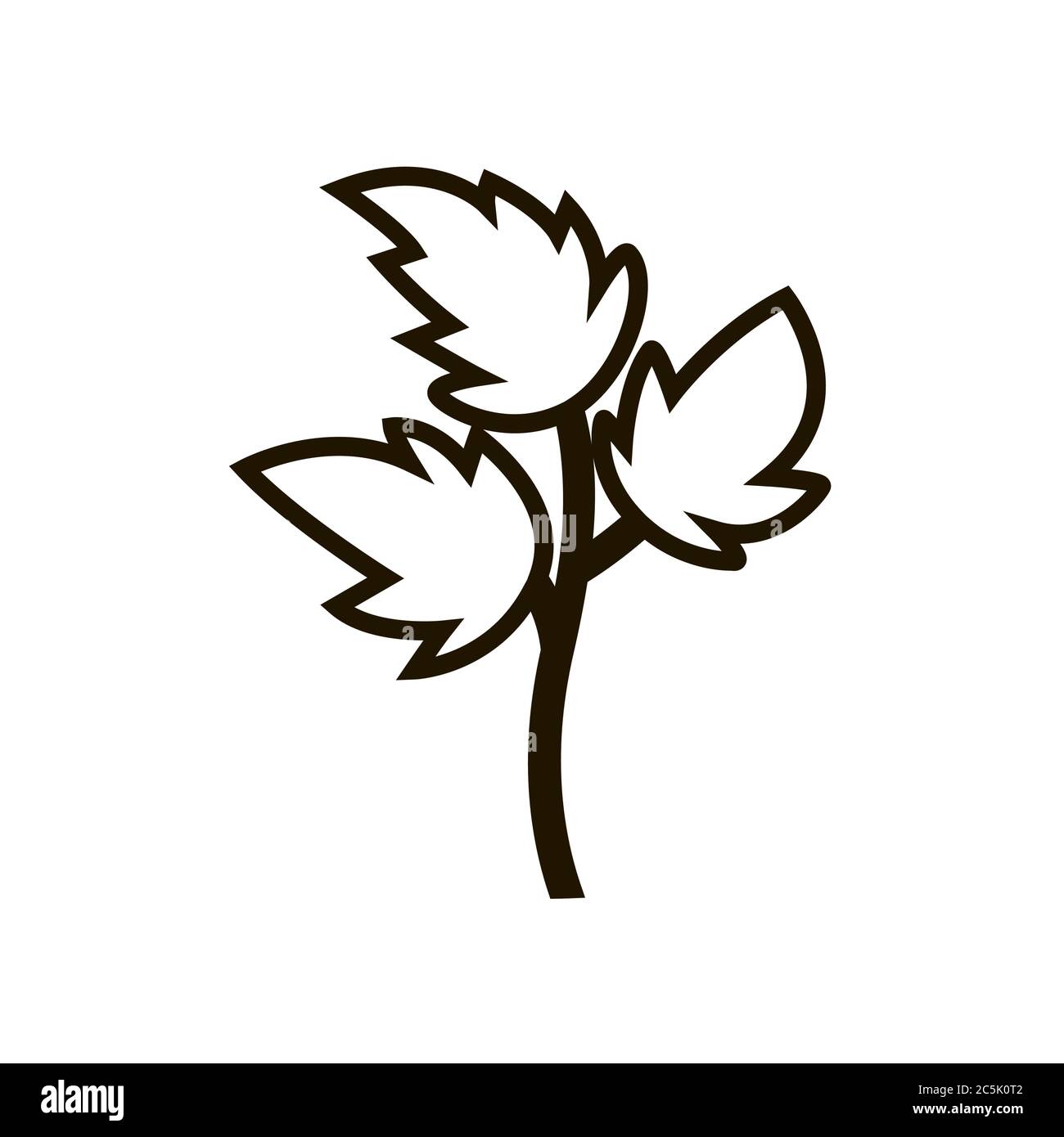 Greens icon in trendy flat style isolated. EPS 10 Stock Vector Image ...