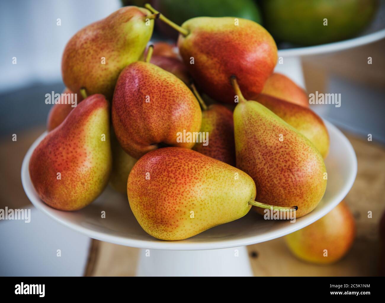 Red pears hi-res stock photography and images - Alamy