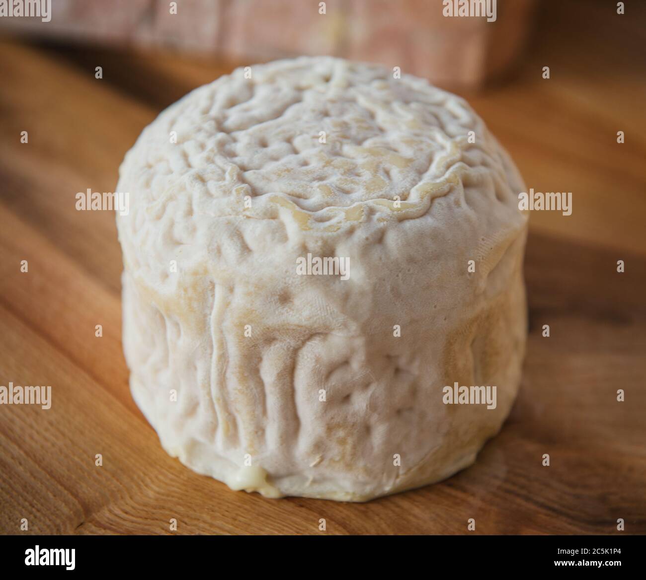 Gourmet goat cheese being served Stock Photo - Alamy