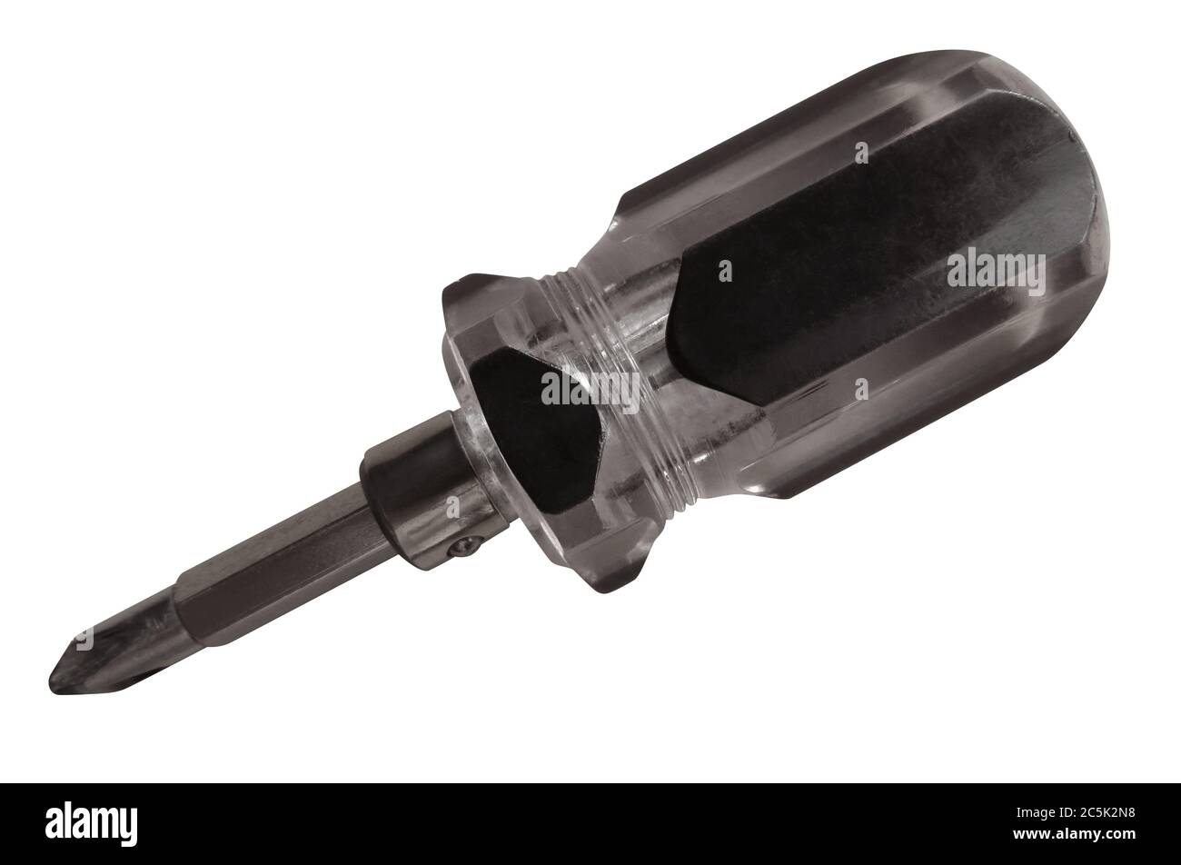 Crosshead screwdriver isolated on white background. Clipping Path ...
