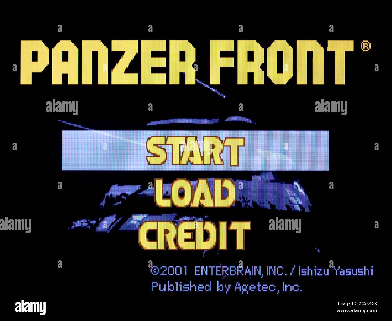 Panzer Front - Sony Playstation 1 PS1 PSX - Editorial use only Stock ...