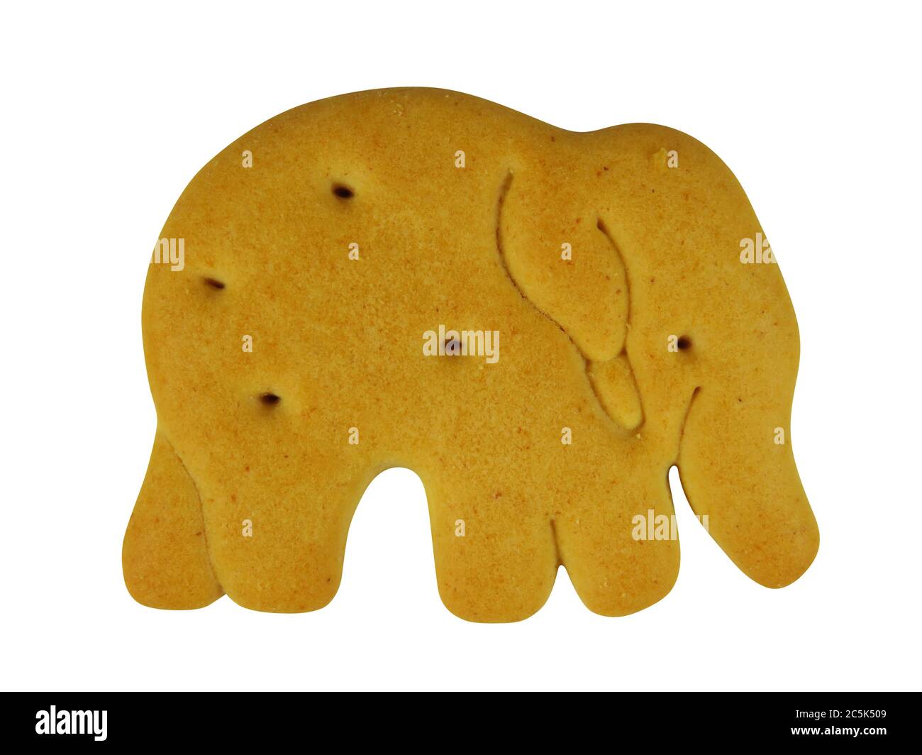 Animal shaped cookie isolated on white background. Clipping Path ...