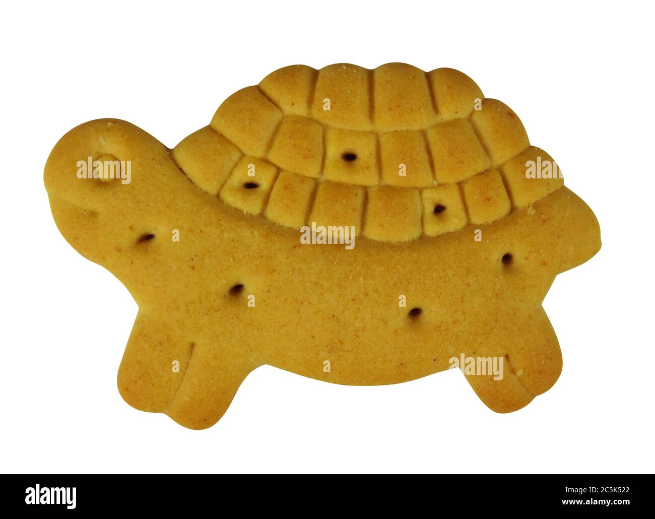 Animal shaped cookie isolated on white background. Clipping Path ...