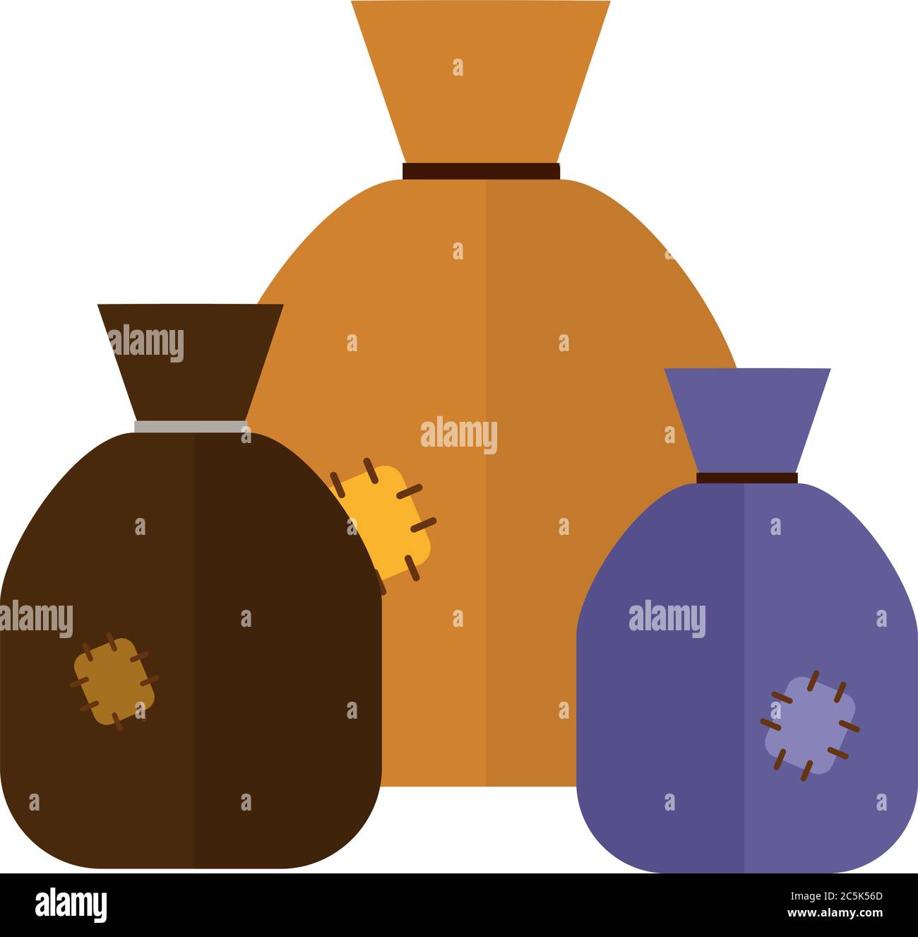 Fiber sacks Stock Vector Images - Alamy