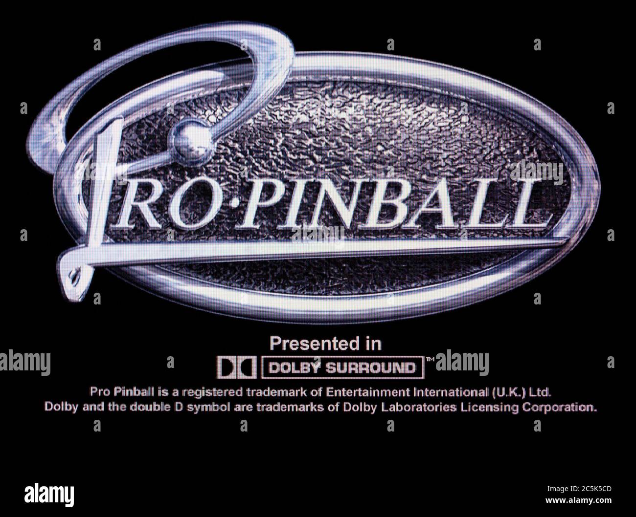Pro Pinball - Sony Playstation 1 PS1 PSX - Editorial use only Stock ...