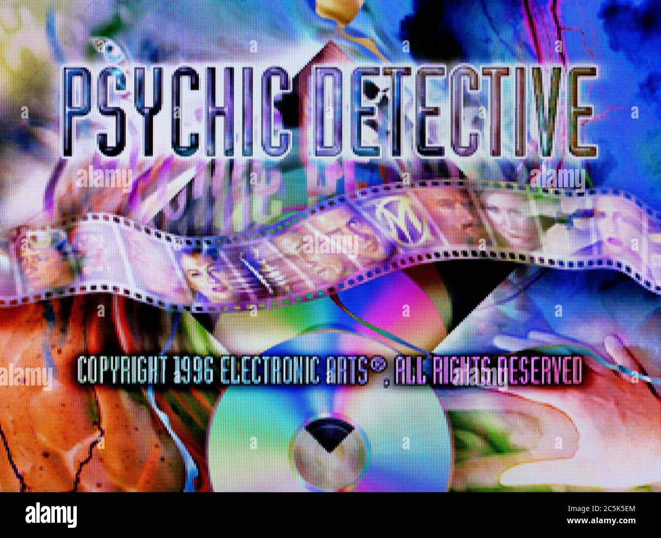 Psychic Detective - Sony Playstation 1 PS1 PSX - Editorial use only ...