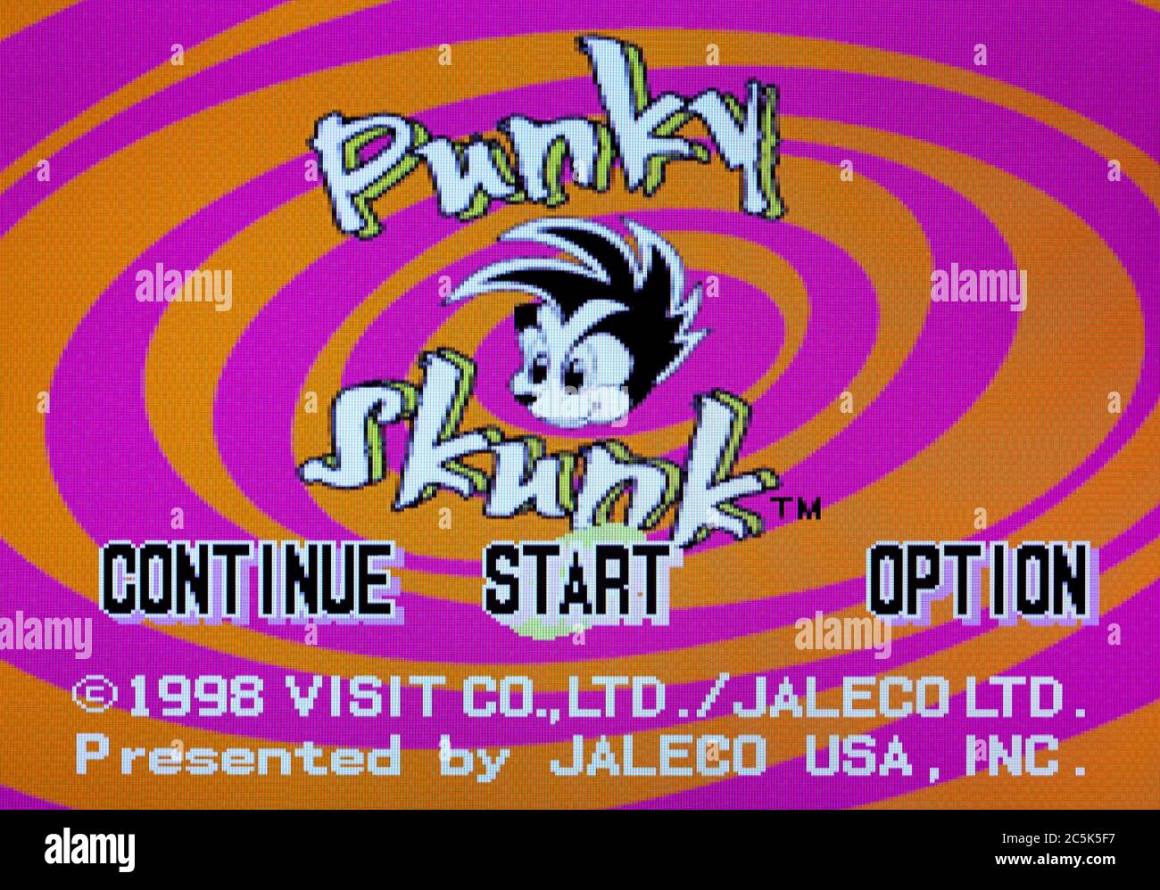 Punky Skunk - Sony Playstation 1 PS1 PSX - Editorial use only Stock ...