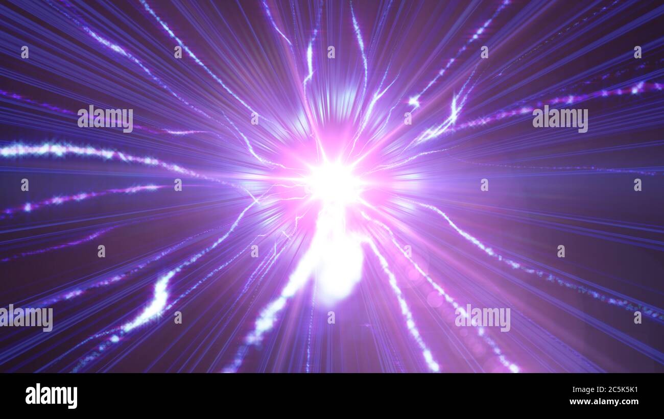 Black Hole in space, light ray particle Stock Photo - Alamy