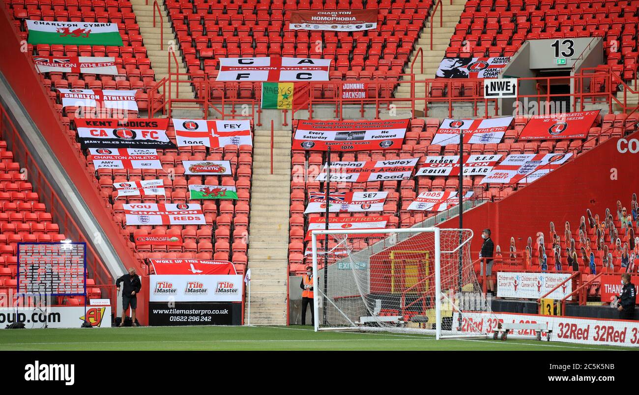 Soccer stands with advertising hi-res stock photography and images - Alamy