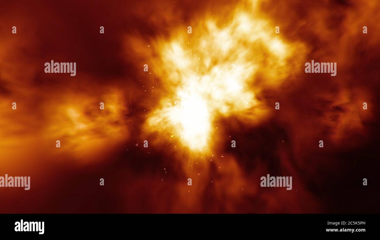 explosion fire flame particle abstract background texture Stock Photo ...