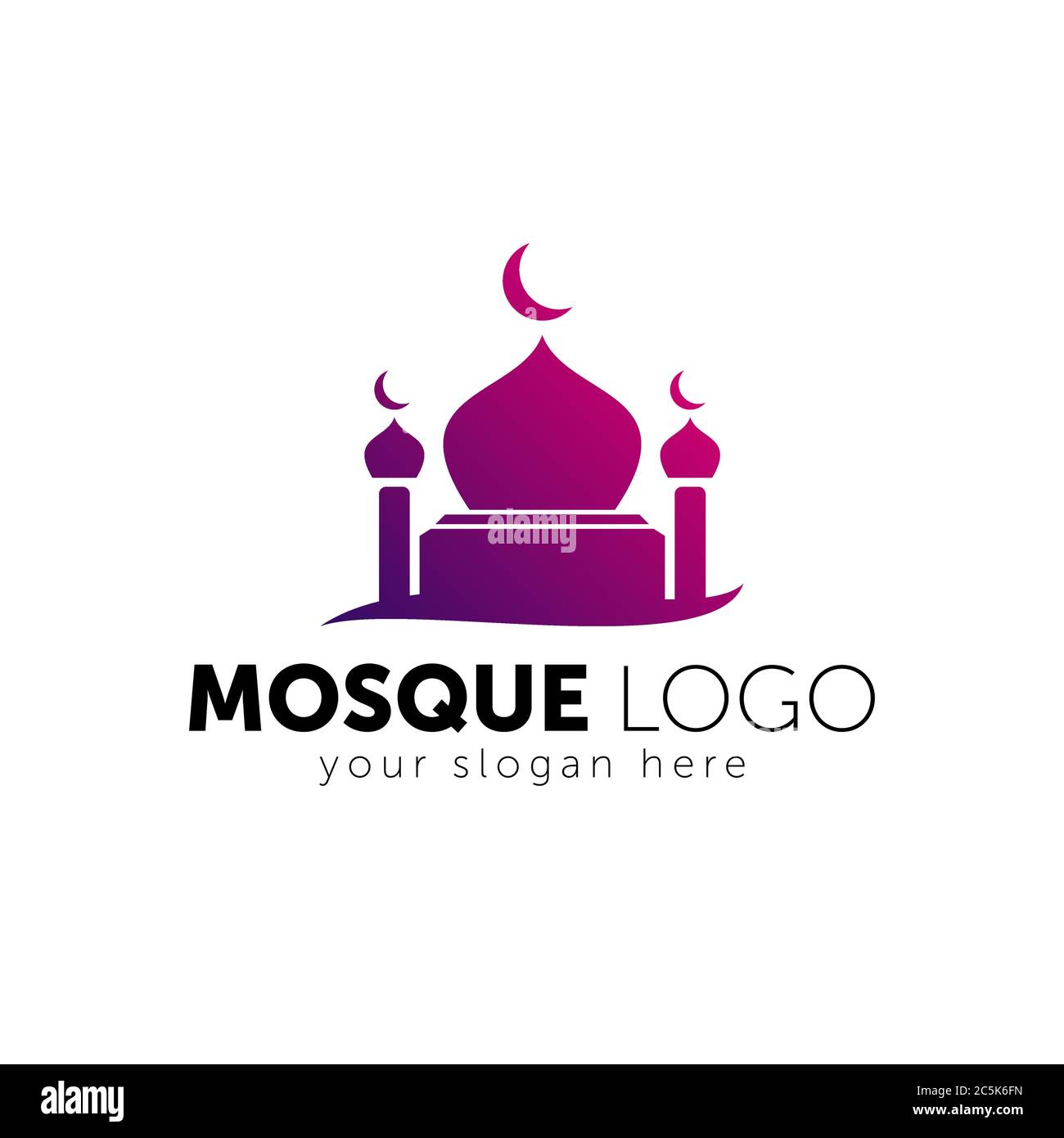 Istanbul mosque silhouette Stock Vector Images - Alamy