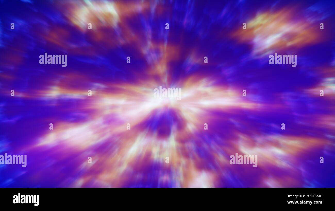 Cosmic Power light abstract background in space Stock Photo - Alamy