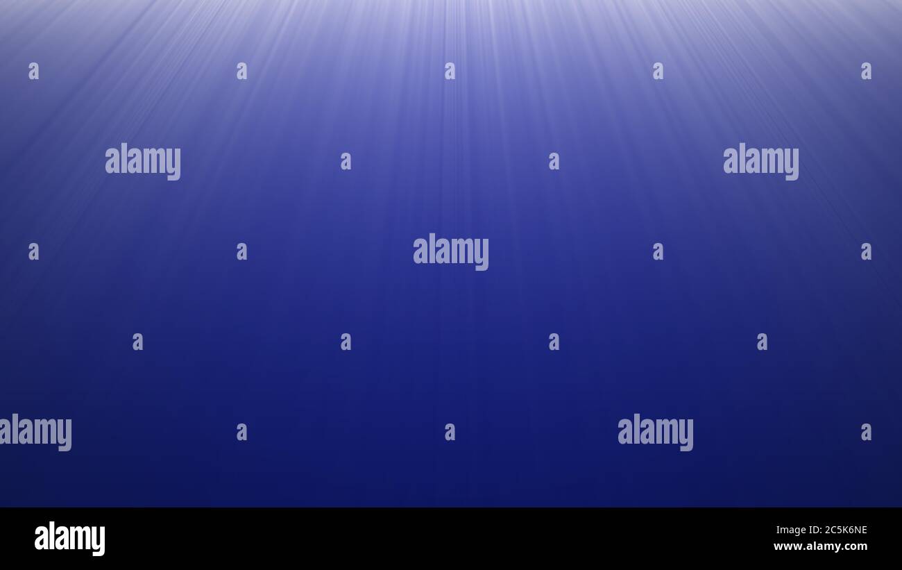 deep blue water ray light, abstract background Stock Photo - Alamy
