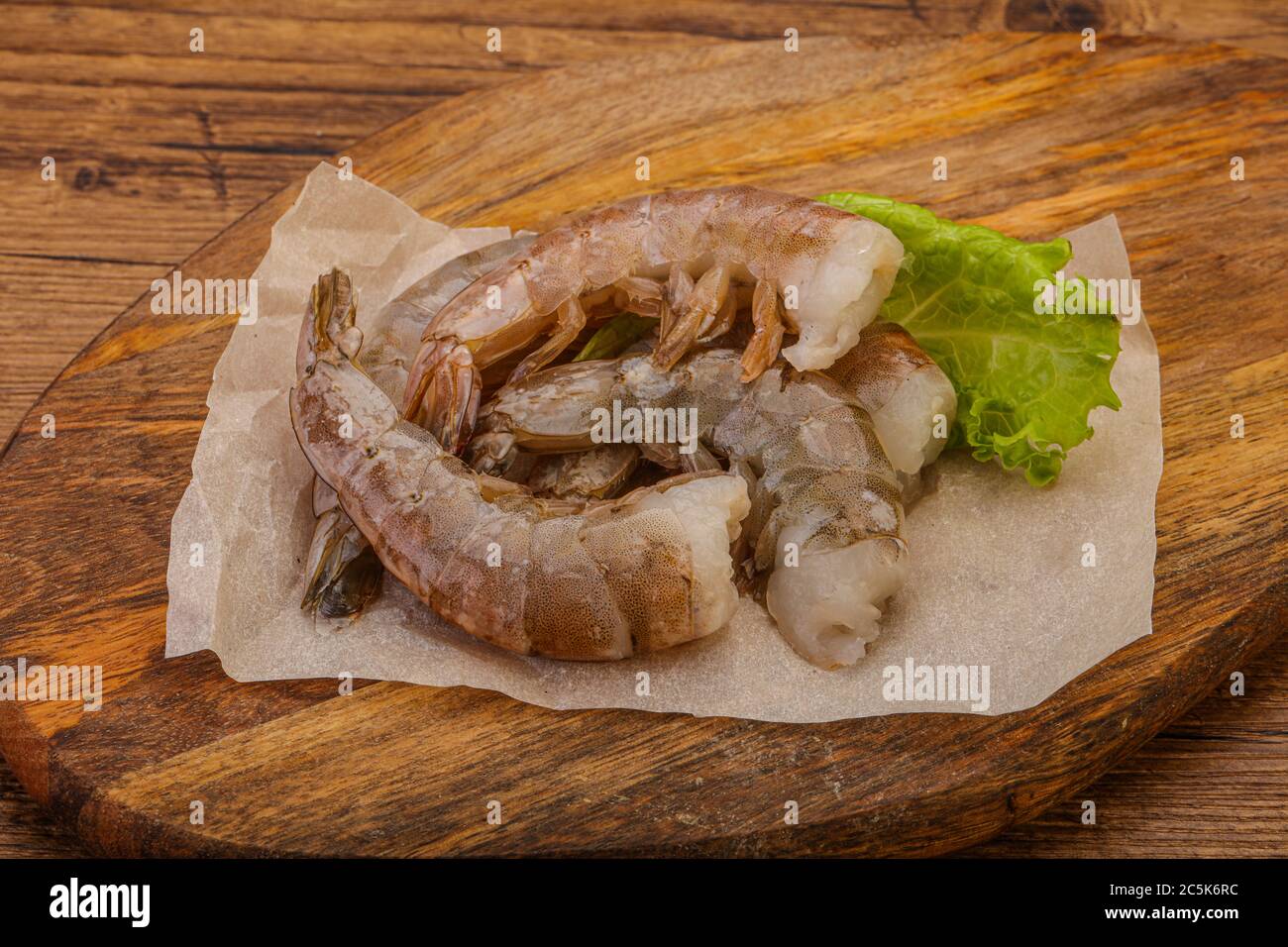 Raw tiger prawn heap for cooking Stock Photo - Alamy