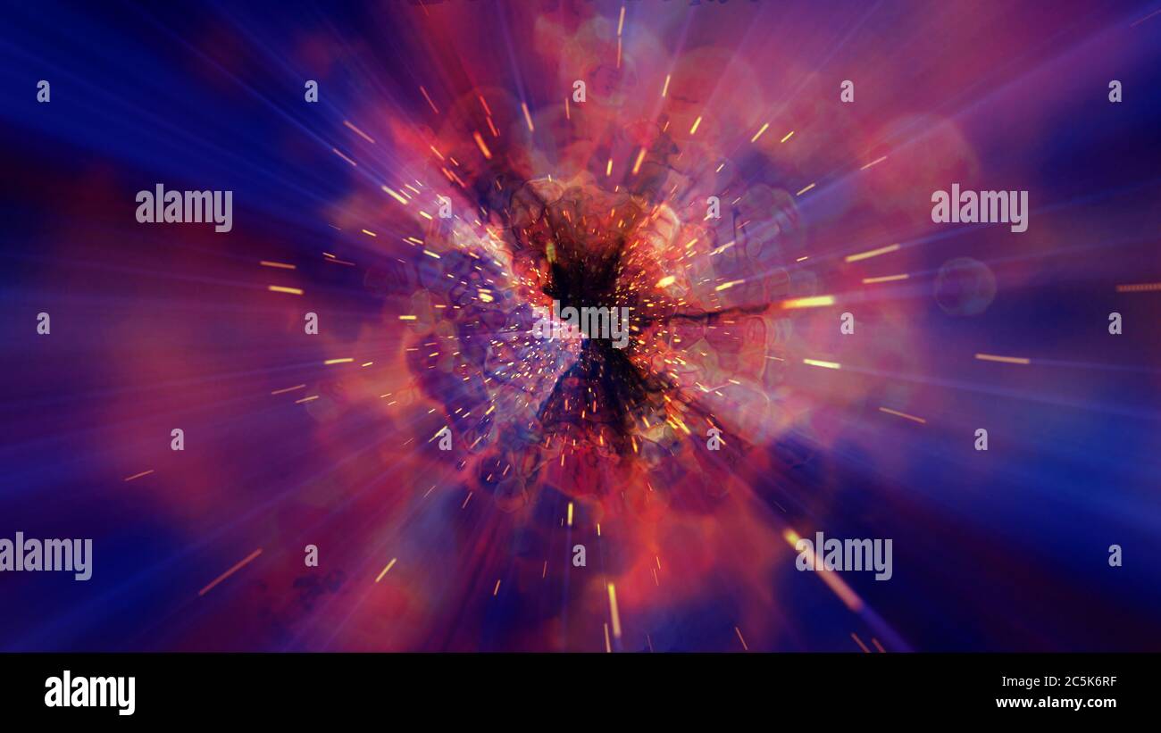 explosion fire flame particle abstract background texture Stock Photo ...