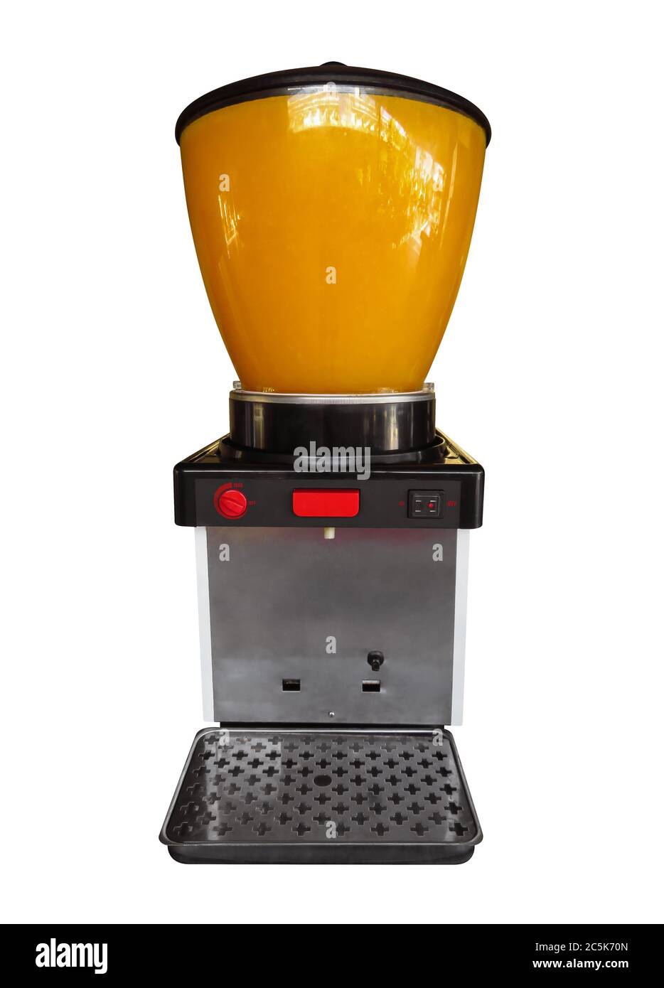Juice dispenser isolated on white. Clipping path included Stock Photo ...