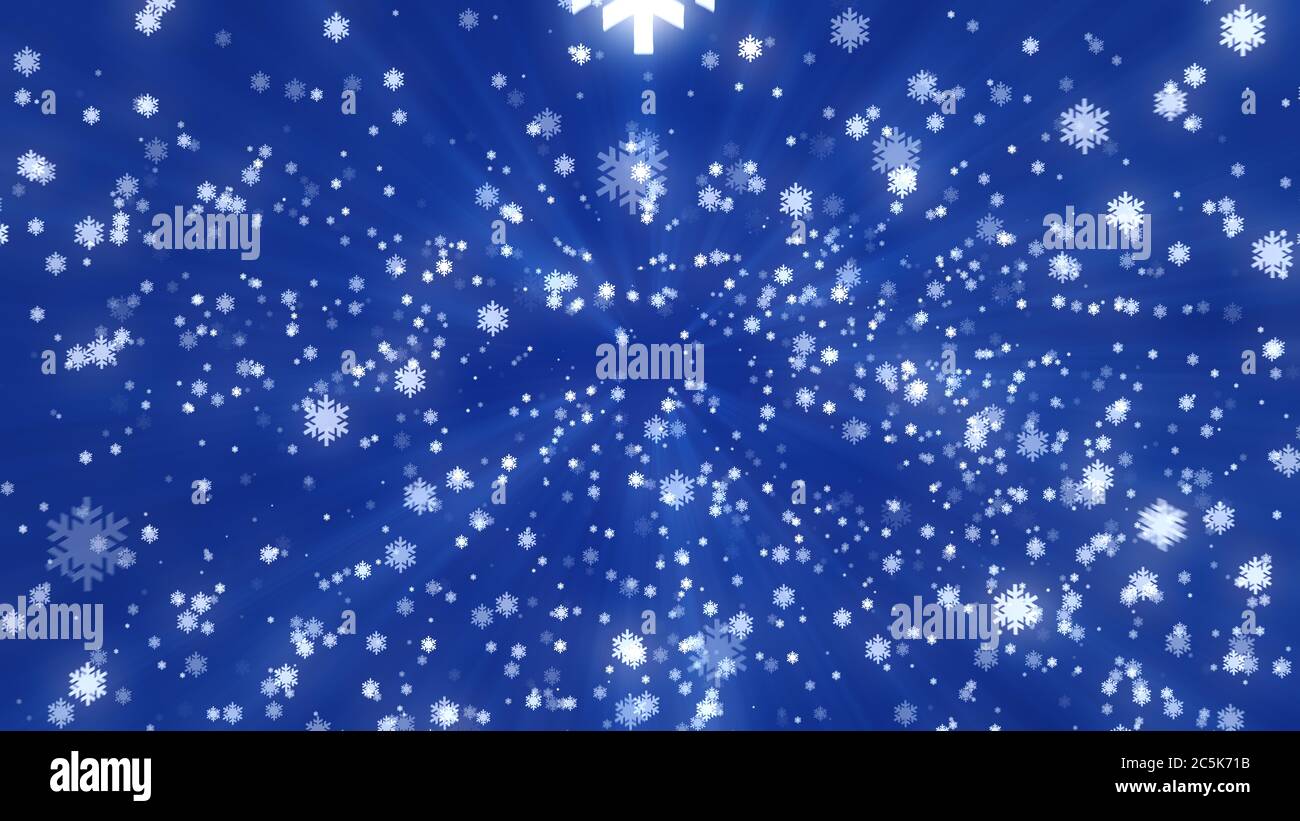 Snowflake overlay fall down graphic hi-res stock photography and images ...