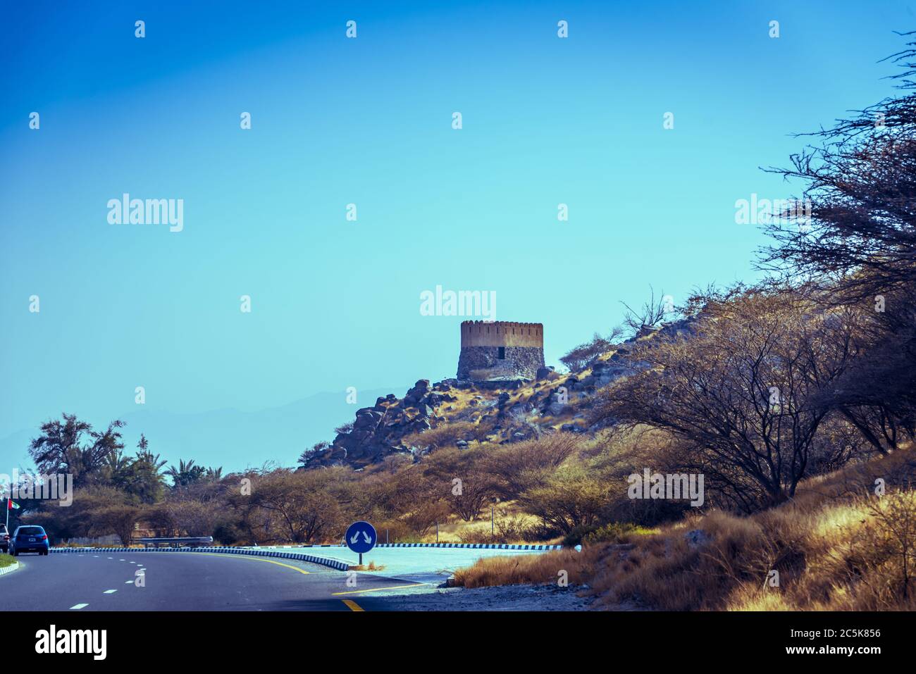 Al Bidya Mosque Fujairah United Arab Emirates UAE Oldest Mosque Stock ...