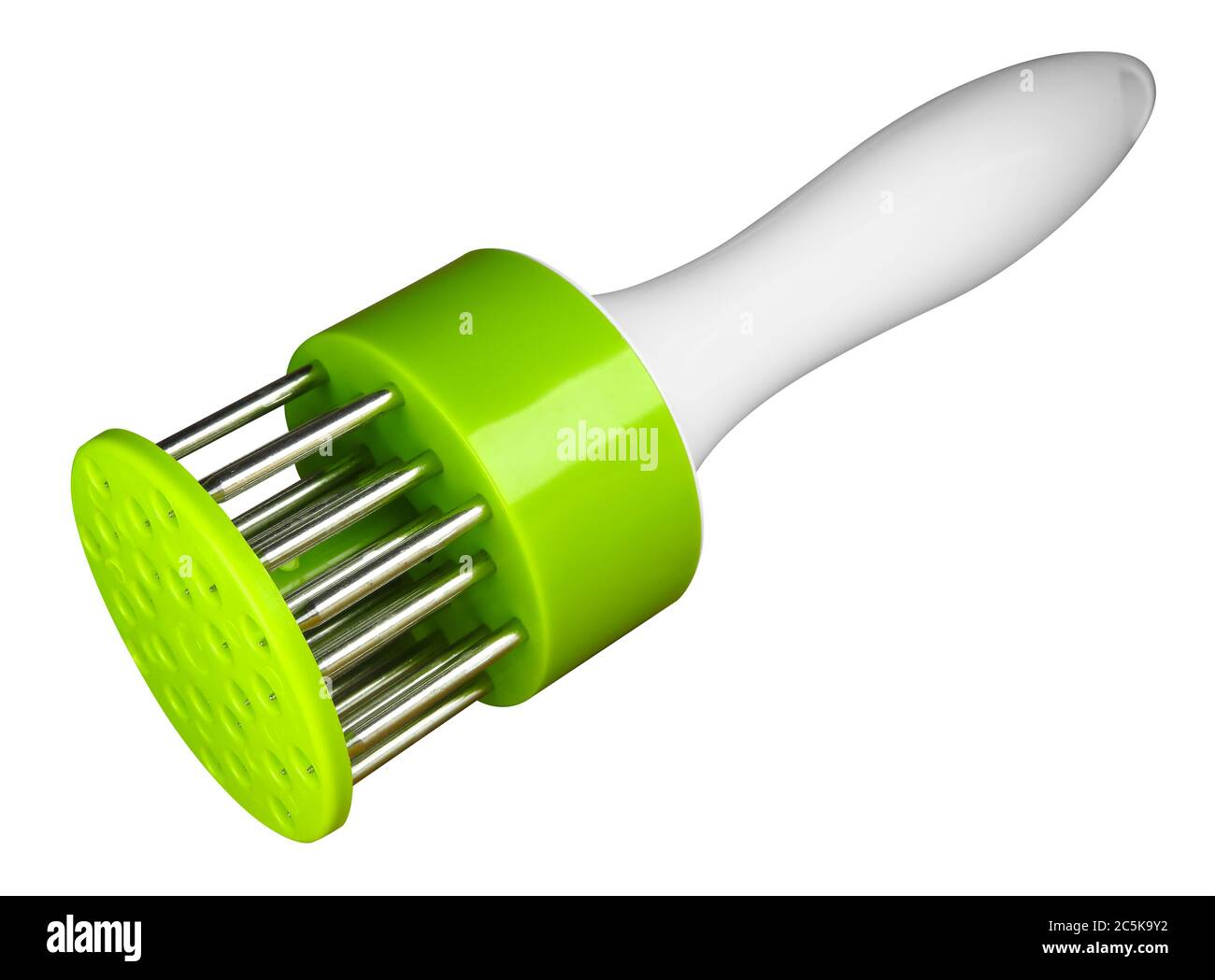 Tenderiser for meat isolated on white. Photo with clipping path Stock ...