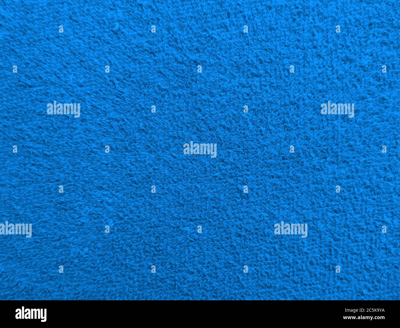 Texture of blue terry fabric close up Stock Photo - Alamy