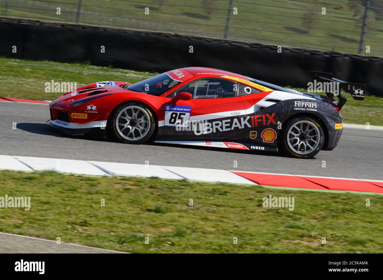 Ferrari 488 challenge race car hi-res stock photography and images - Alamy