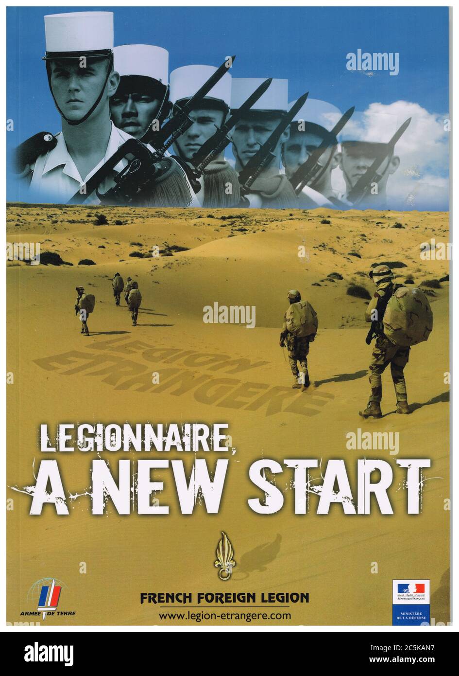 French Foreign Legion, a new start in life, France Stock Photo - Alamy