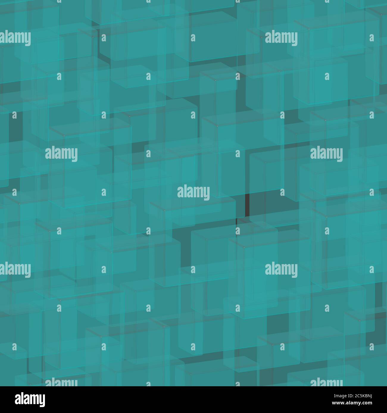 Transparent Green Tiles Seamless Pattern, 3D Illustration Stock Vector ...