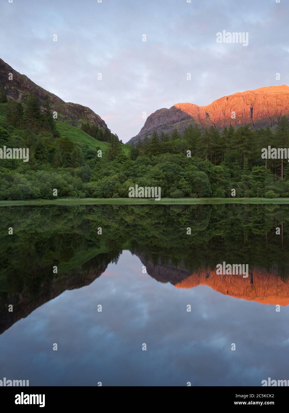 The Torren Lochan Stock Photo - Alamy