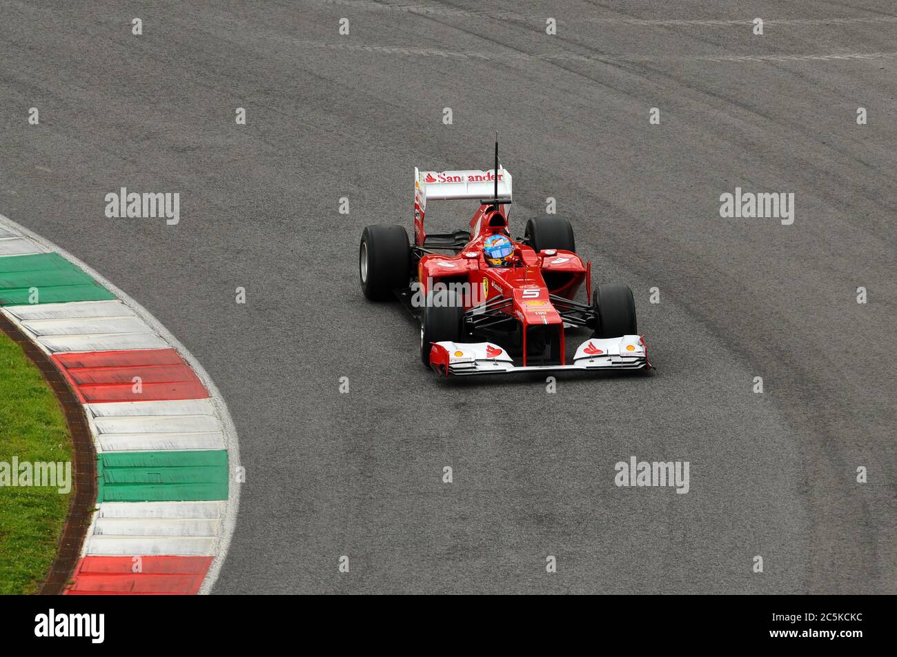 MUGELLO, ITALY 2012: Fernando Alonso of Ferrari F1 team racing at ...