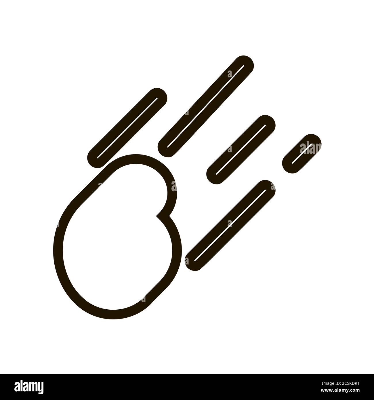 Falling cameo icon in trendy flat style isolated. Eps 10 Stock Vector ...