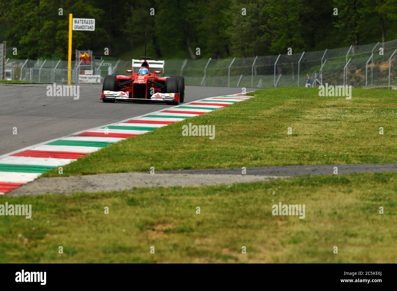 MUGELLO, ITALY 2012: Fernando Alonso of Ferrari F1 team racing at ...
