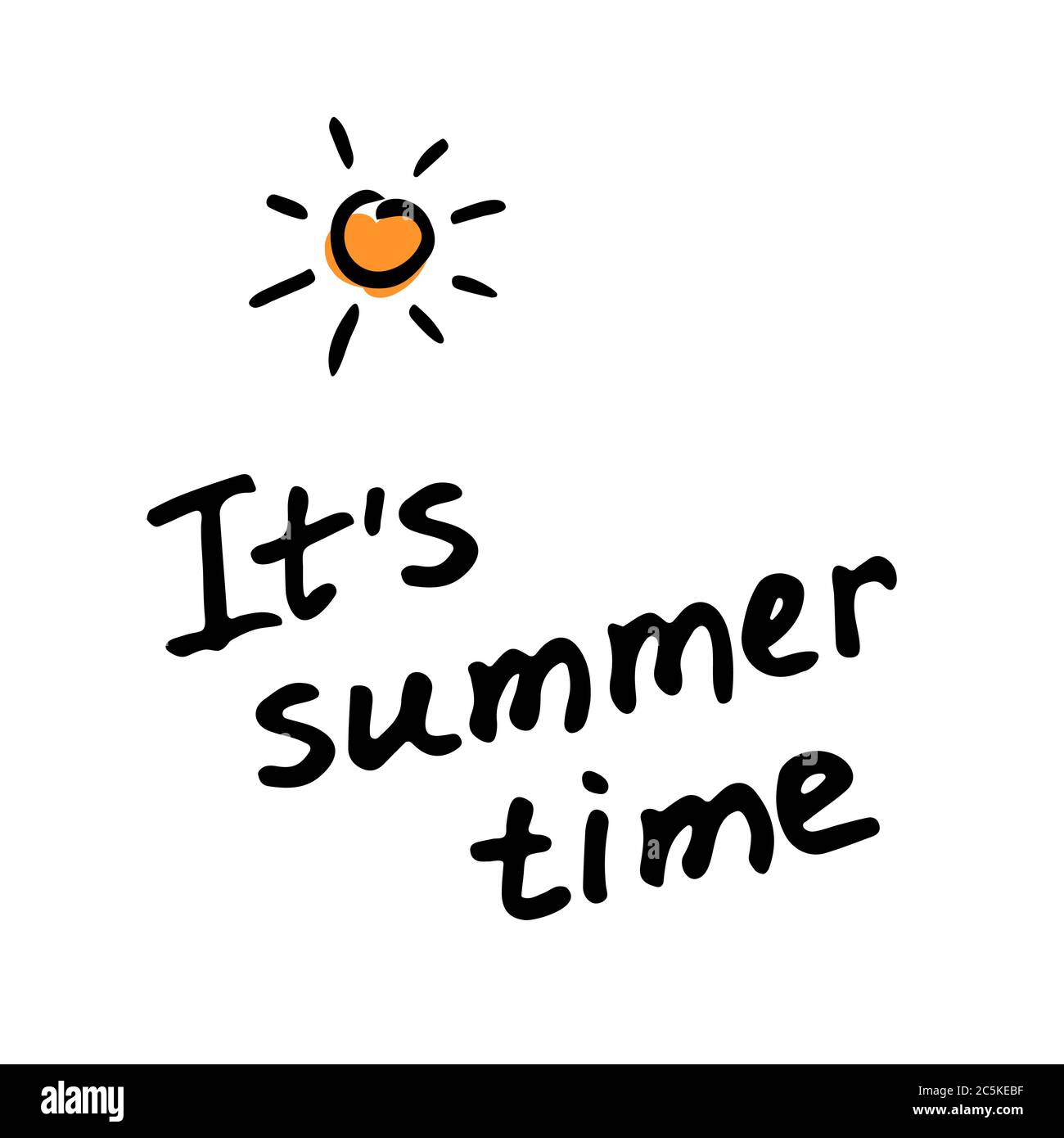 Time inscription Stock Vector Images - Alamy