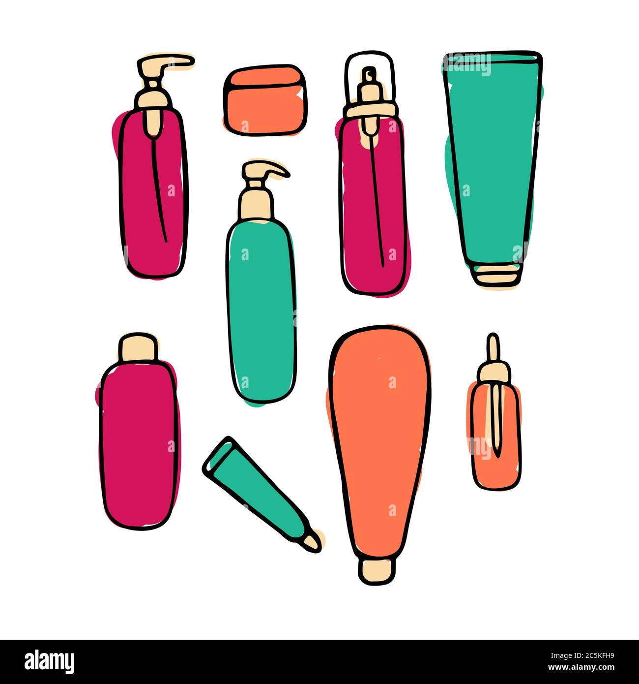 Cosmetic tube bottle container for gel lotion cream,spray. Beauty ...