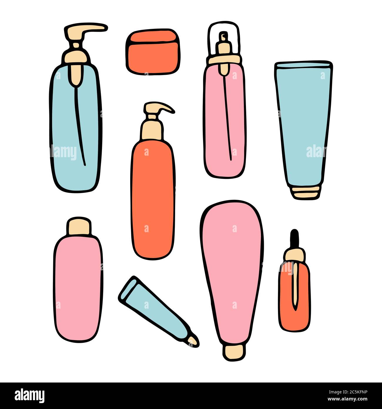 Cosmetic tube bottle container for gel lotion cream,spray. Beauty ...