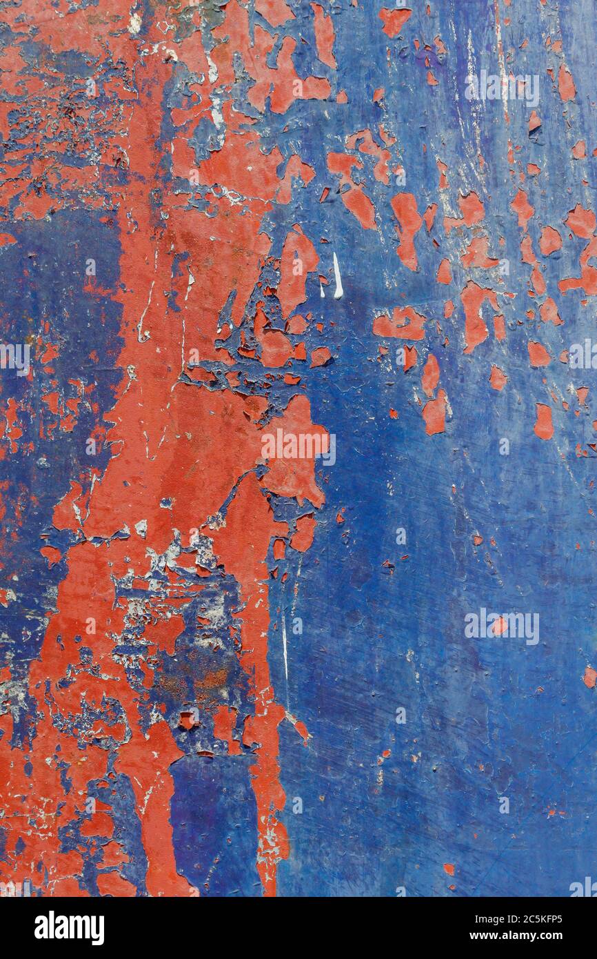 Sheet metal painted blue background hi-res stock photography and images ...
