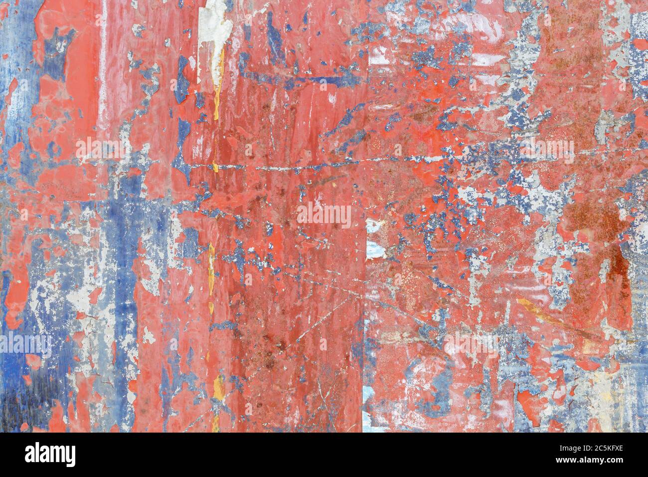 Reddish Abstract Old Weathered Metal Texture Stock Photo - Alamy