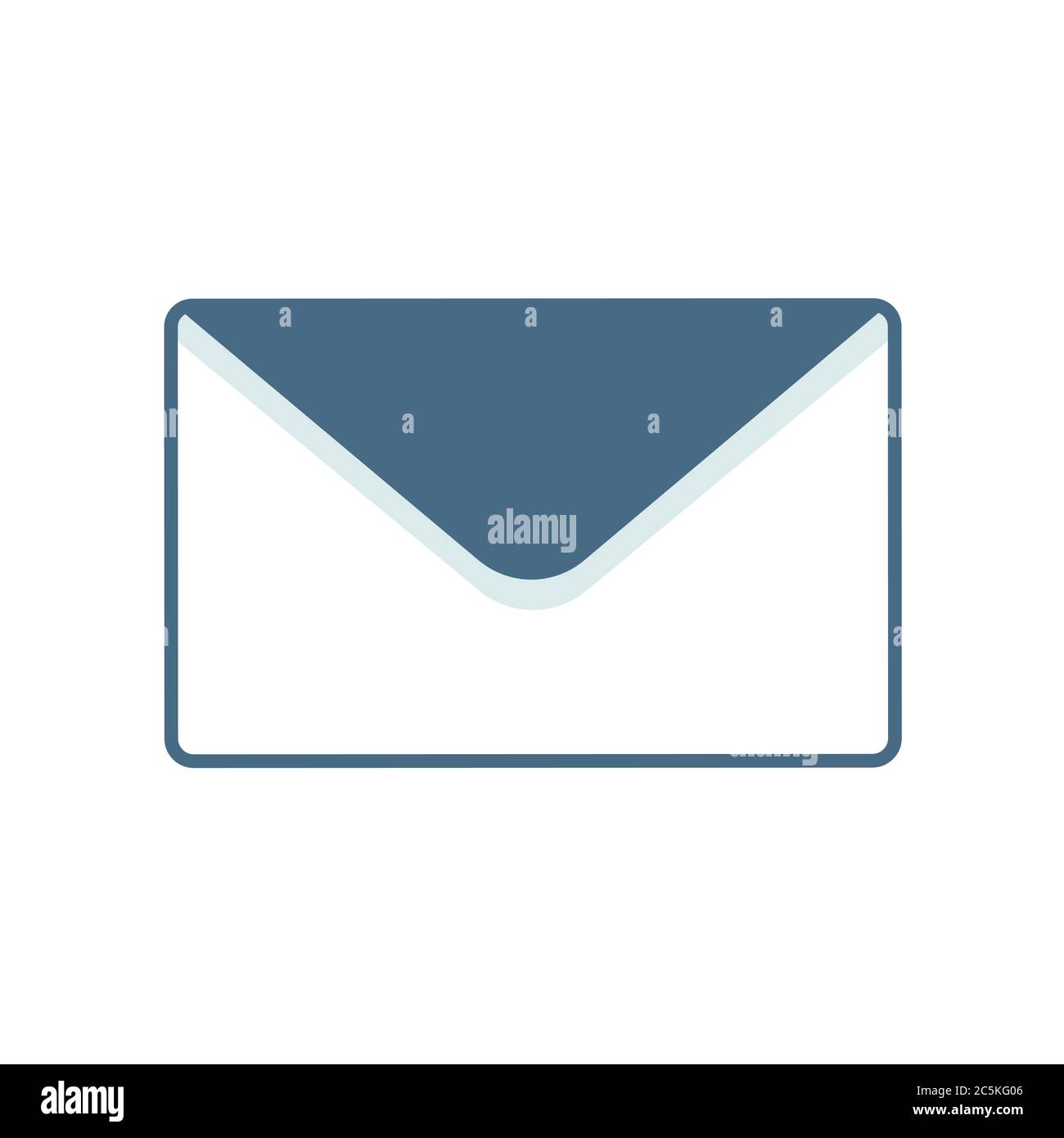 Blank letter envelope Stock Vector Images - Alamy