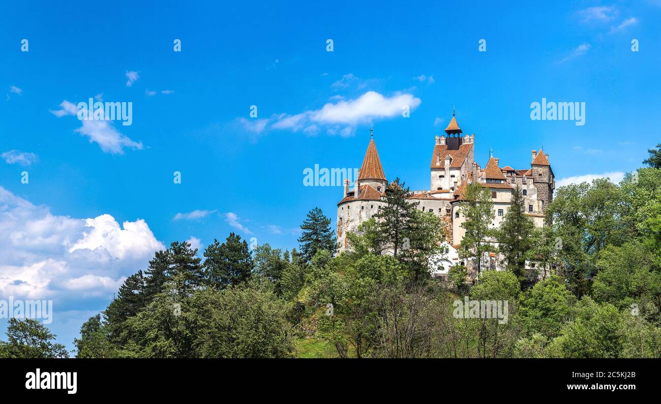 Draculas castle in summer hi-res stock photography and images - Alamy