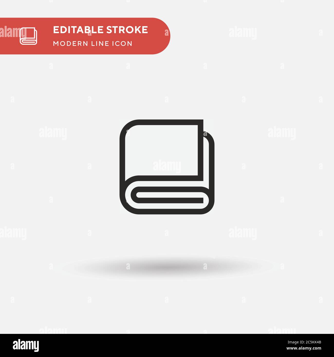 Blanket Simple vector icon. Illustration symbol design template for web ...
