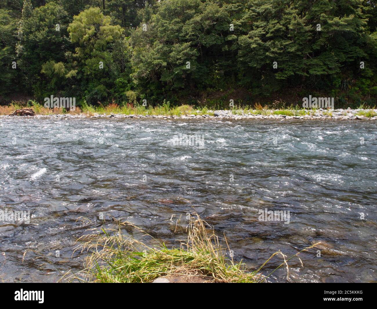 Tongariro River Landscape Stock Photo - Alamy