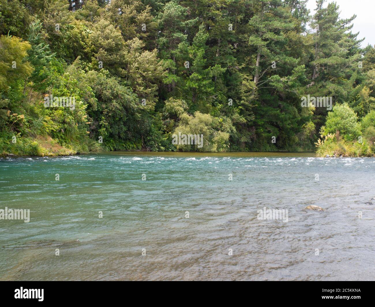 Tongariro River Landscape Stock Photo - Alamy