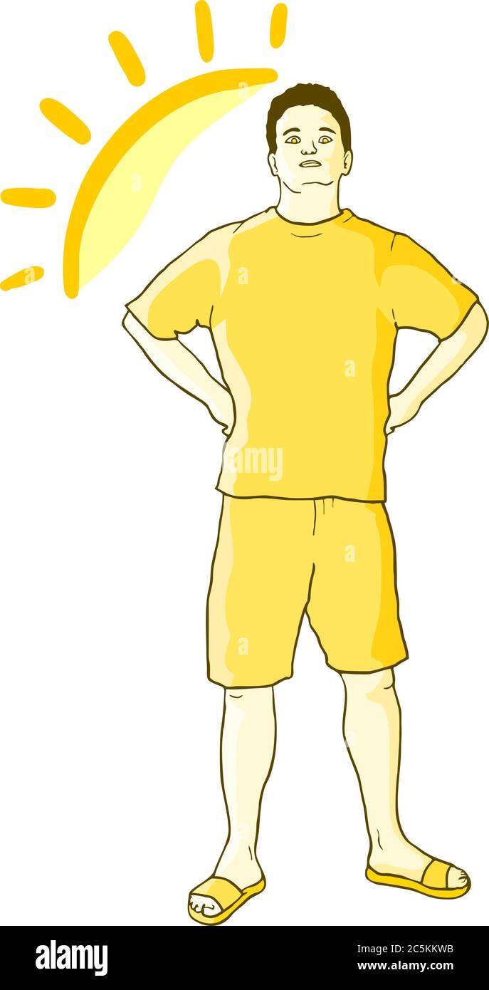 Boy fun at beach Cut Out Stock Images & Pictures - Alamy