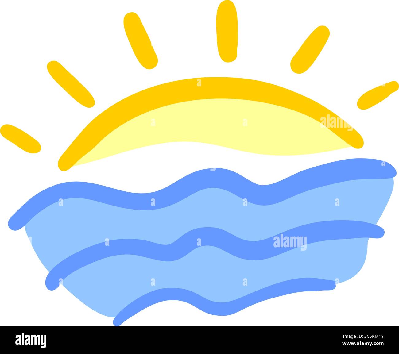 Full sky sunset Stock Vector Images - Alamy