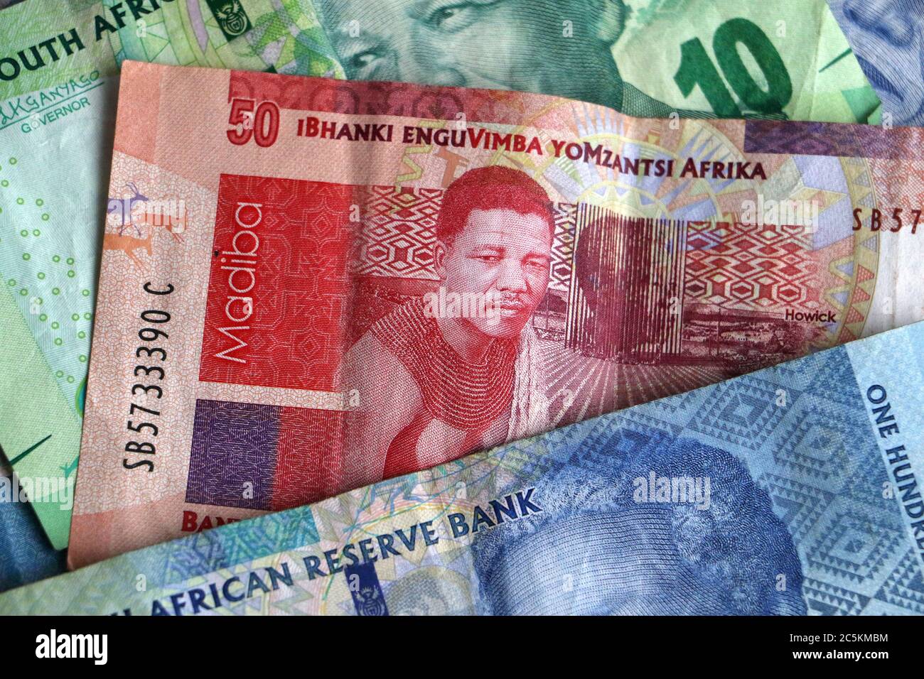 R100 note hi-res stock photography and images - Alamy