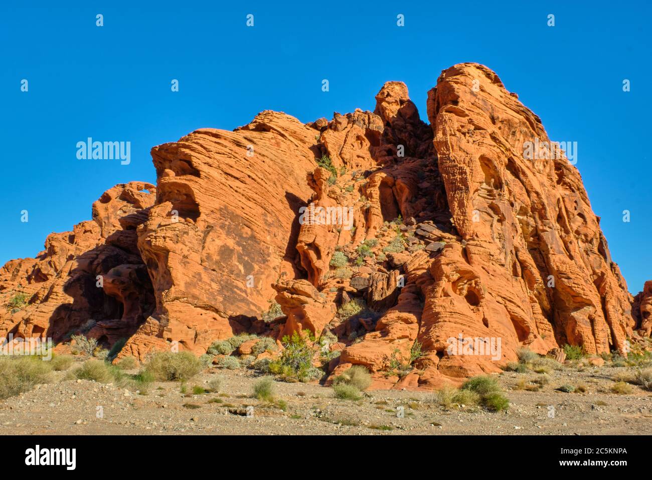 Rock formations in Valley of Fire State park, Nevada, USA Stock Photo ...