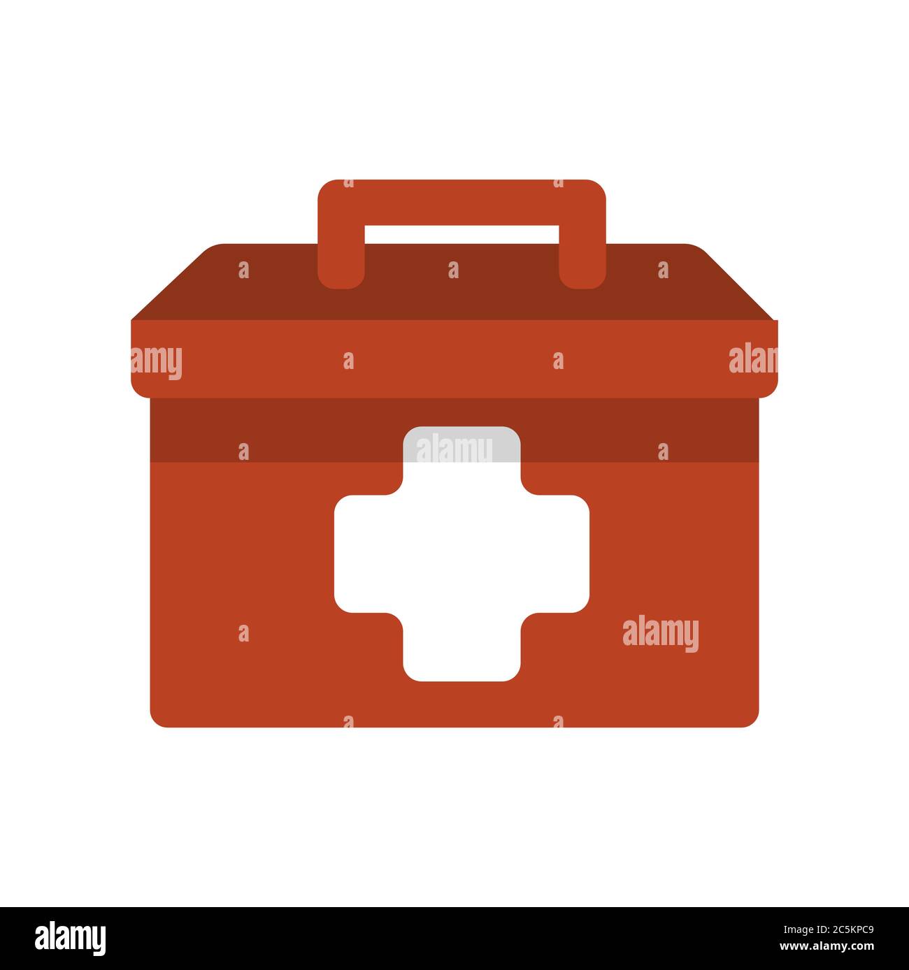 First Aid kit icon on white background. Vector illustration in trendy ...
