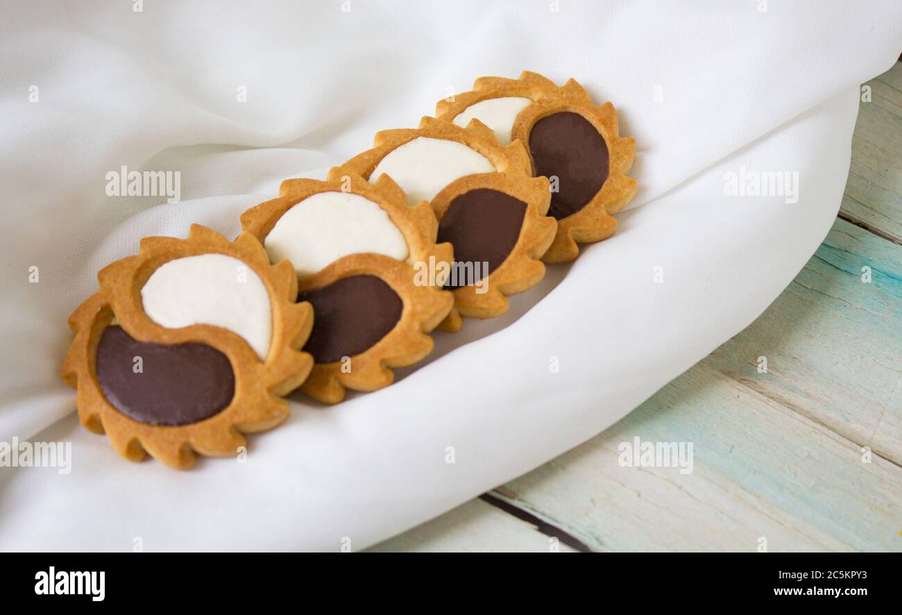 Biscuit. Texture background. Biscuits biscuit texture stack of biscuit ...